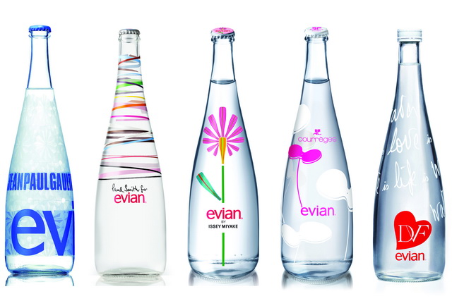 Evian presenta "Love is life", su nueva edicion limitada