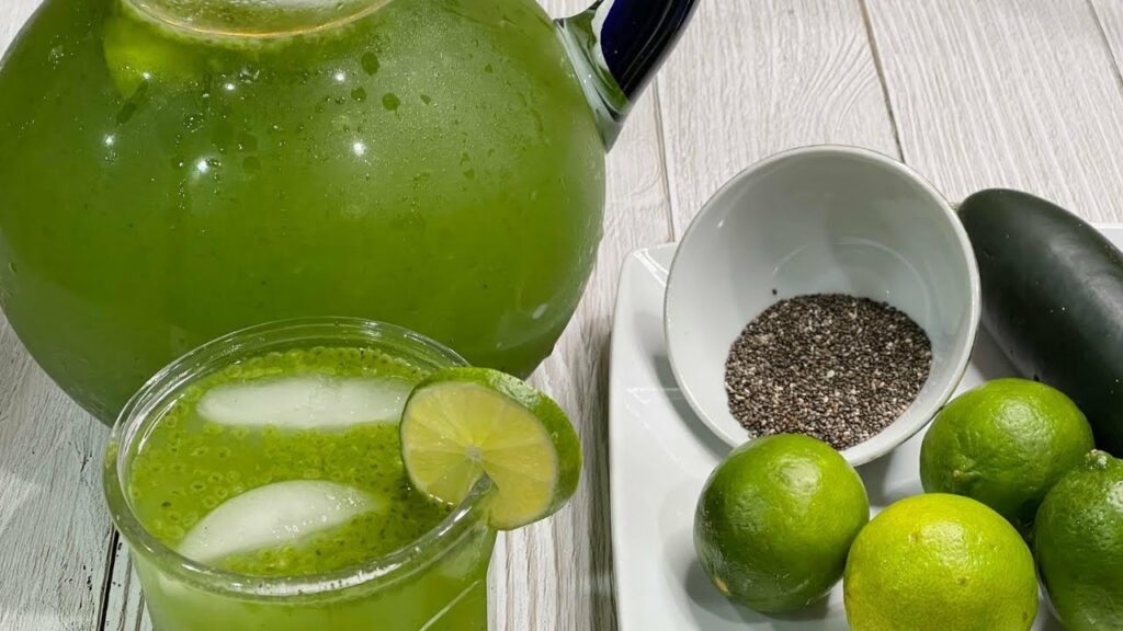 Agua de pepino con limón y chía: Descubre los increíbles beneficios y cómo preparar esta ...