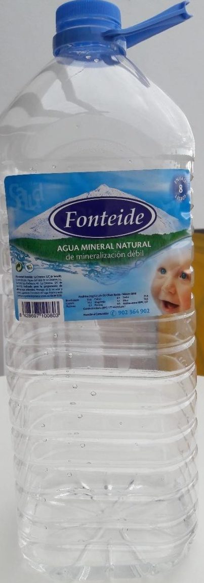 Descubre AGUA MINERAL: FONTEIDE - Pura y Saludable